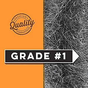 GMT Steel Wool #1 Medium Grade 17" Radial Floor Pads; Case of 12 Pads; For Cleaning and Dry Scrubbing Wood, Tile, & Granite (120171)
