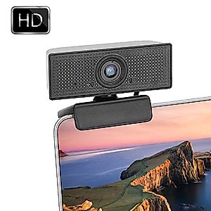 ASHATA 214 PC USB Webcam,2 MP 1080P HD USB Computer Webcam Camera with Builtin Stereo Microphone,for Windows/for Android/for Linux Series Operating System