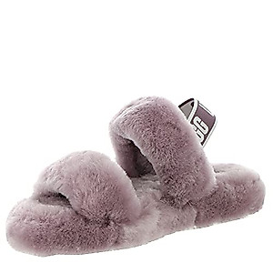 UGG Girls Oh Yeah Slipper, Shadow, 12 Little Kid