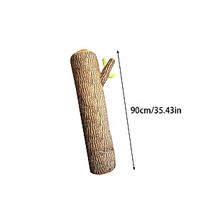 Decorative Round Throw Pillow, Comfortable Kids Funny Cute Wood Log Pillow Circle Seating Stump Floor Cushion for Home, Couch, Sofa, Bedroom, Living Room Decor (35.4in Ginkgo)