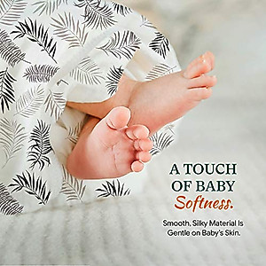 San Francisco Baby Unisex Swaddle Blankets, 3-Pack – Soft, Bamboo Rayon and Cotton Baby Blankets for Boys and Girls Promote Sound Sleep – 47x47 in. Receiving Blanket/Multipurpose Baby Essentials