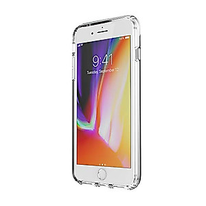 Speck Products Presidio Stay Clear iPhone 8 Plus/iPhone 7 Plus/iPhone 6S Plus Case, Clear/Clear, iPhone 8+/7+/6S+/6+ (119400-5085)