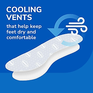 Dr. Scholl's AIR-PILLO Insoles // Ultra-Soft Cushioning and Lasting Comfort with Two Layers of Foam that Fit in Any Shoe - One pair