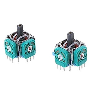 ucky Do 2pcs 3D Analog Joystick Axis Sensor Module Potentiometer for PS4 Xbox one Controller