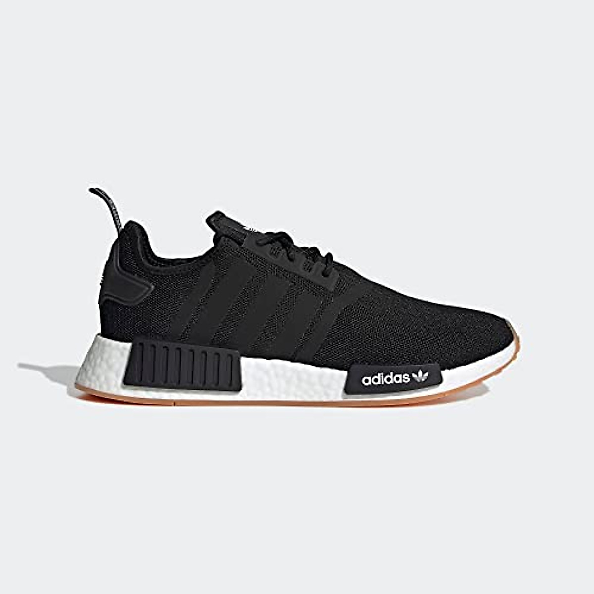 adidas Originals Men's NMD_R1 Sneaker, Black/Black/Gum, 13
