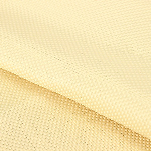 SHQIN Durable 200gsm Woven Fabric Aramid Fiber Cloth Plain Color Yellow Twill Linear Density 1100 D DIY Crafts
