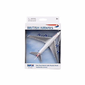 Daron Worldwide Trading RT6008 British Airways A380 Single Plane, White