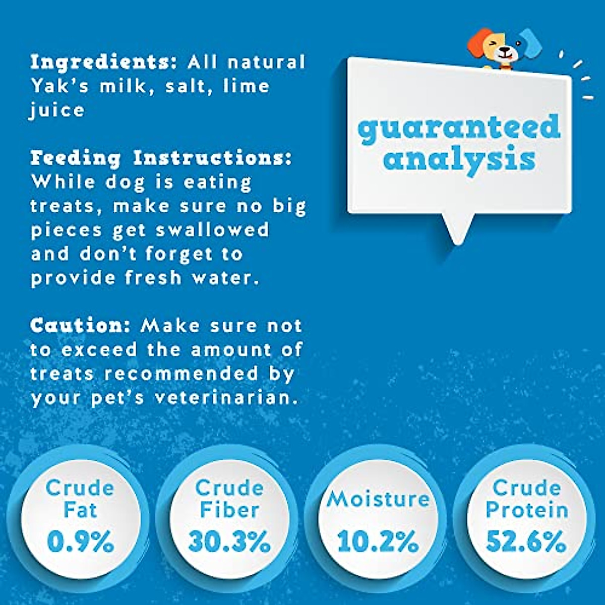 Jack&Pup Himalayan Dog Chew - Large Yak Chews for Dogs (5 Pack) Premium Long Lasting Yak Cheese Dog Treats - Natural Dog Chew Sticks; Excellent Rawhide Alternative (1lb Bag)