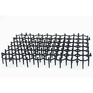 INFISELECT 12Pack Art Drying Rack with Metal Stand Perfect for Preschool Classroom DIY Crafts Rock Painting and Easter Egg Decorating