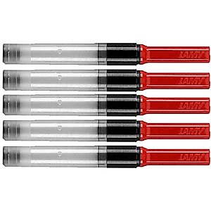 Lamy Z28 Fountain Pen Ink Converter, Pack of 5