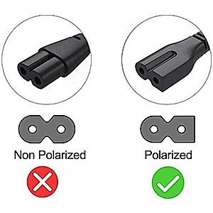 SKKSource AC in Power Cord Outlet Socket Cable Plug Lead Compatible with Panasonic Sony PlayStation ETC 195, Sony PlayStation PS1 & Sony PlayStation PS2
