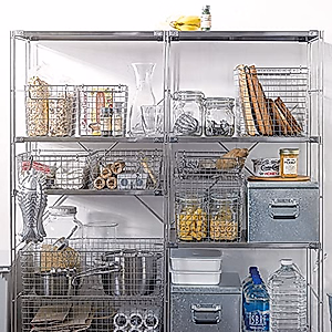 Muji 44831755 Stainless Steel Wire Basket 3, Approx. Width 14.6 x Depth 10.2 x Height 4.7 inches (37 x 26 x 12 cm)