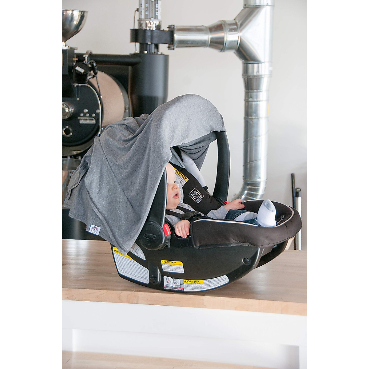 Nursing Cover, Breastfeeding Poncho, Car Seat/Stroller Cover