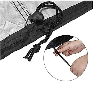 LSFYYDS Dust Cover, 39 Inch Rectangle Waterproof Furniture Cover Outdoor Table Chairs Cover Patio Folding Bed Dust Covers Sectional Cover, Protective Cover Suitable for Home Garden Supplies