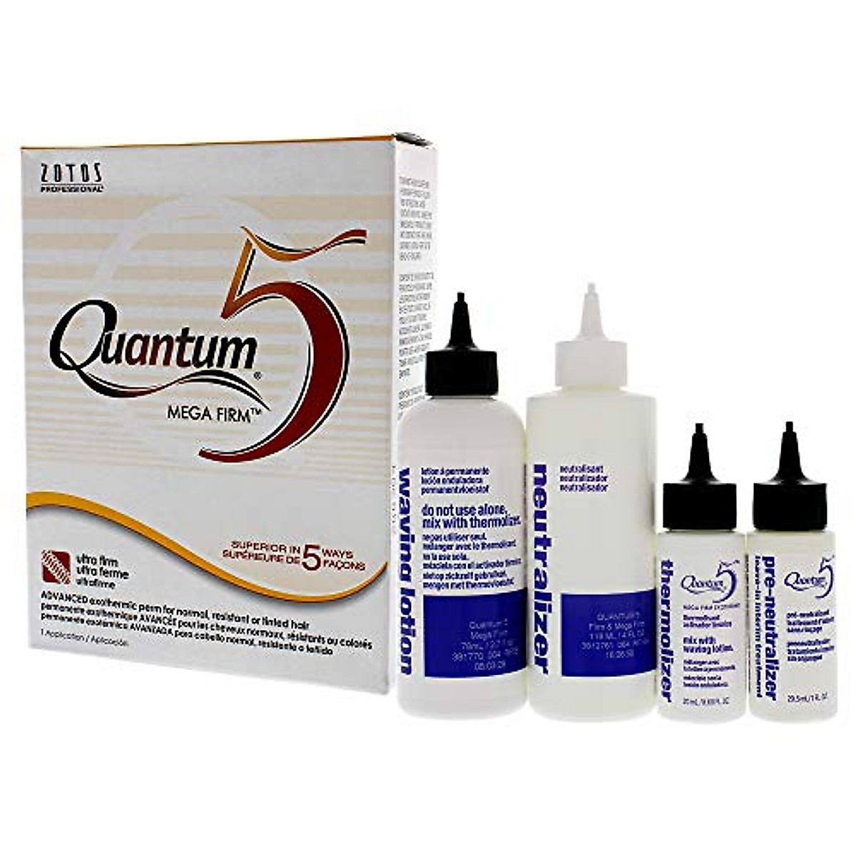 Zotos Quantum 5 Mega Firm Exothermic Perm Unisex 1 Application