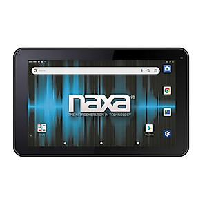 Naxa Electronics NID-7022 Android 11 Tablet with 7” HD TN Screen and Pouch 1.6 GHz Quad Core Processor, 2GB Ram, 16GB Storage, Front and Rear Cameras, Speaker and Microphone, Black