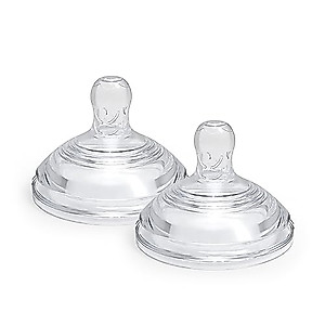 Dr. Talbot's Anti-Colic Bottle Replacement Nipples, Preemie Flow, 2 Pack