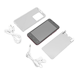 Dpofirs Unlocked Smartphone for Android 6, 5" FHD Screen, 2GB RAM 32GB ROM, 2200mAh Battery, GSM Unlocked Cell Phone, Facial Recognition, Dual SIM Slot Smartphone(Coffee Purple)