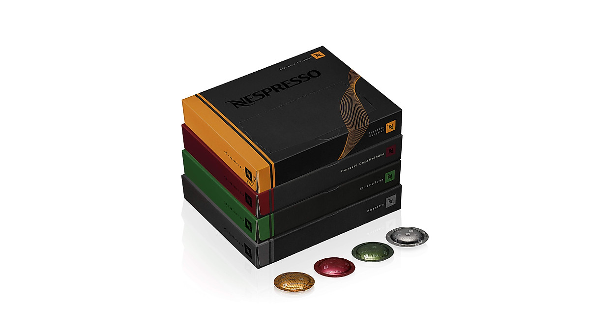 Nespresso Professional Coffee Capsules - 200-Count Variety Pack
