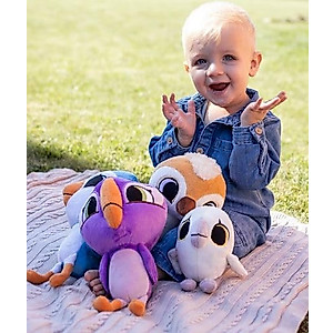 PUFFIN ROCK Oona & Baba Plush 2 Character Set | Oona Approximately 32cm | Baba Approximately 20 cm