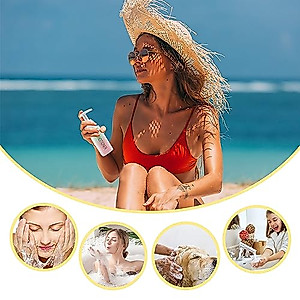 Hethyo Travel Bottles for Toiletries Tsa Approved 3.4oz/100ml 4 Pack Travel Size Containers Shampoo and Conditioner Bottles Empty Pump Bottle Dispenser Leakproof Refillable Cosmetic Containers