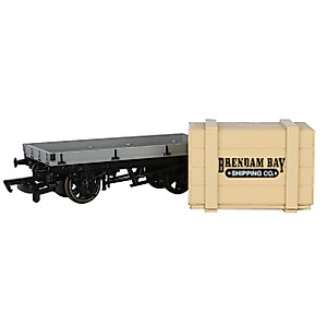 Bachmann Trains - Thomas & Friends™ 1 Plank Wagon with BRENDAM Bay Shipping CO. Crate - HO Scale