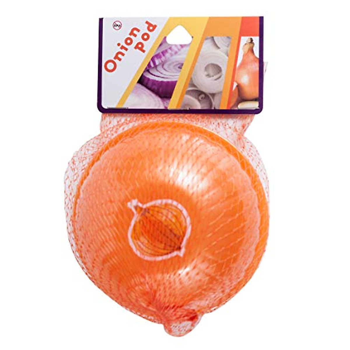 Jacent Plastic Onion Storage Keeper Pod, 1-Pack