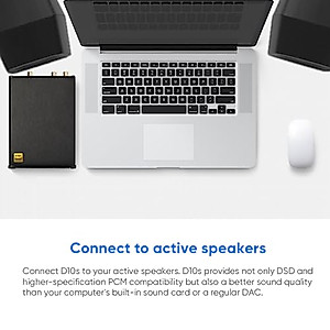 Topping D10s DAC HiFi USB DAC XU208 ES9038Q2M DSD256 384kHz USB Input Coax/Opt/RCA Output Mini Desktop Audio Decoder (Silver)