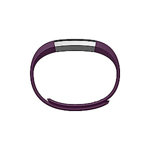 Fitbit Alta Fitness Tracker, Silver/Plum, Small (5.5 - 6.7 Inch) (US Version)