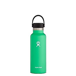 Hydro Flask Water Bottle - Standard Mouth Flex Lid - 18 oz, Spearmint