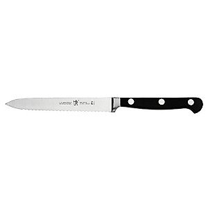 HENCKELS Classic Razor-Sharp 7-Piece Knife Set, Chef Knife, Bread Knife, German Engineered Informed by 100+ Years of Mastery