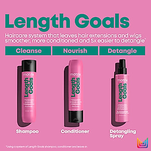 Matrix Length Goals Extensions Perfector Multi-Benefit Heat Protectant & Styling Spray | Leave-In Hair Treatment | For Damaged Hair | Professional Leave In Spray | Packaging May Vary | 6.8 Fl. Oz.
