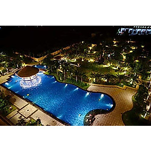 Broadroad LED Pool Light Bulb 120V 65W Daylight White 6000K Swimming Pool 6000LM Pool Light Bulb Replacement for Most Pentair Hayward Light Fixtures (Pool 65W)