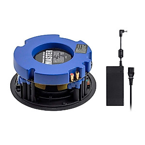 Monoprice Caliber 60-Watt Powered 6.5in Ceiling Speakers Fiber 2-Way with Bluetooth