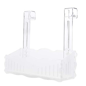 POPETPOP Fish Tank Aquarium Planter Fish Tank Plant Holder Aquarium Planting Cup Transparent Aquatic Plant Cup Aquarium Shelf for Aquarium Home Dorm Store Supplies