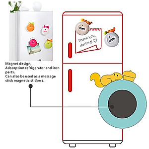 Rabbit Mechanical Timer Magnet Sticker Kitchen Timer Reminder (Green)