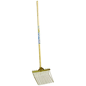 Little Giant® Metal DuraFork | Metal Stable Fork | Pitch Fork | Manure Fork | Stable Fork with Angled Tines