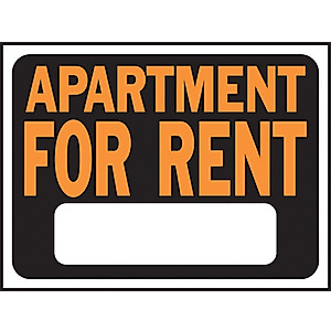 Apartment for Rent Sign [Set of 10]
