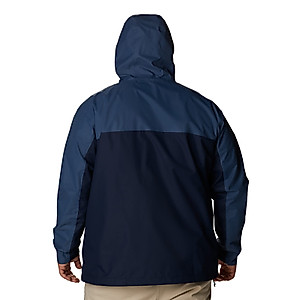 Columbia Men's Hikebound Jacket, Dark Mountain/Collegiate Navy, Medium