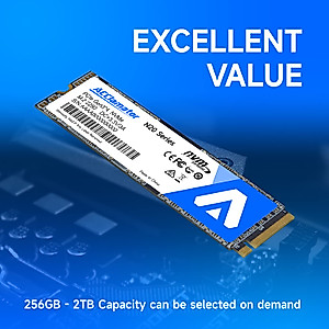 Acclamator NVMe 1TB Read 2500MB/s PCle 3.0x4, M.2 2280, Internal Solid State Drive, Storage for PC, Laptops, Gaming and More, N20