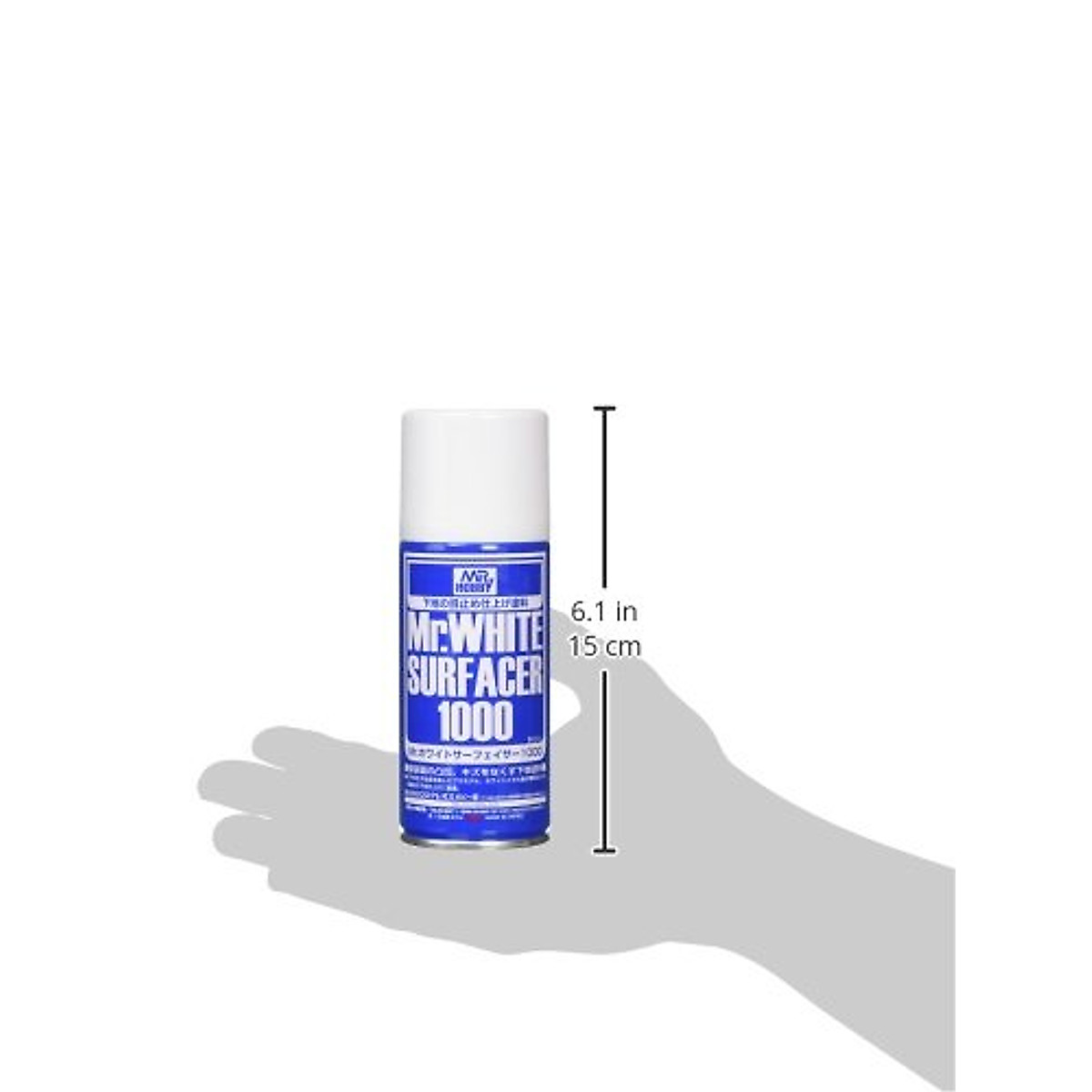 GSI Creos B511 Mr. White Surfacer 1000 Spray, GSI