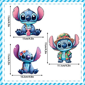 3Pcs Birthday Decorations Wooden Sign Double Side Table Decorations Hawaiian Aloha Theme Table Centerpieces Tierd Tray Decor for Summer Party Office Home Decor