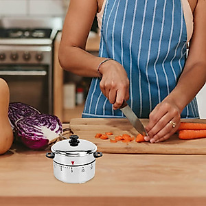 GANAZONO Mechanics Tools 2pcs Timer Stainless Steel Student Smoky Oven Kids Tools