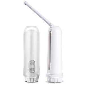Portable Bidet Travel Bidet Electric Handheld Bidet Sprayer，Toilet Paper Substitutes， for Personal Hygiene Cleaning/Soothing Postpartum Care/perineal & Hemmoroid Nursing ，White