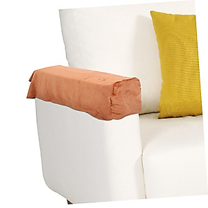 VICASKY Elastic Camel Sofa Arm Rest Covers 2 Pack Universal Armrest Protectors Comfortable Elastic Covers for Chairs Sofas