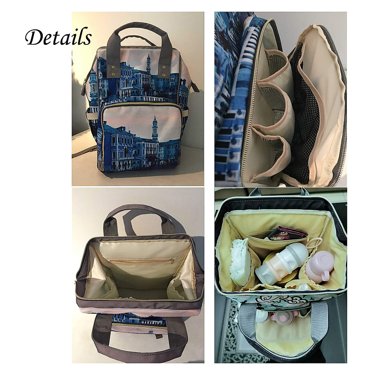 CUXWEOT Baseball Baby Elephant Diaper Bags Personalized with Name Customized Travel Back Pack Hiking Camping Mum Backpack