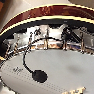 The Feather Mandolin Pickup with Flexible Micro-Gooseneck by Myers Pickups