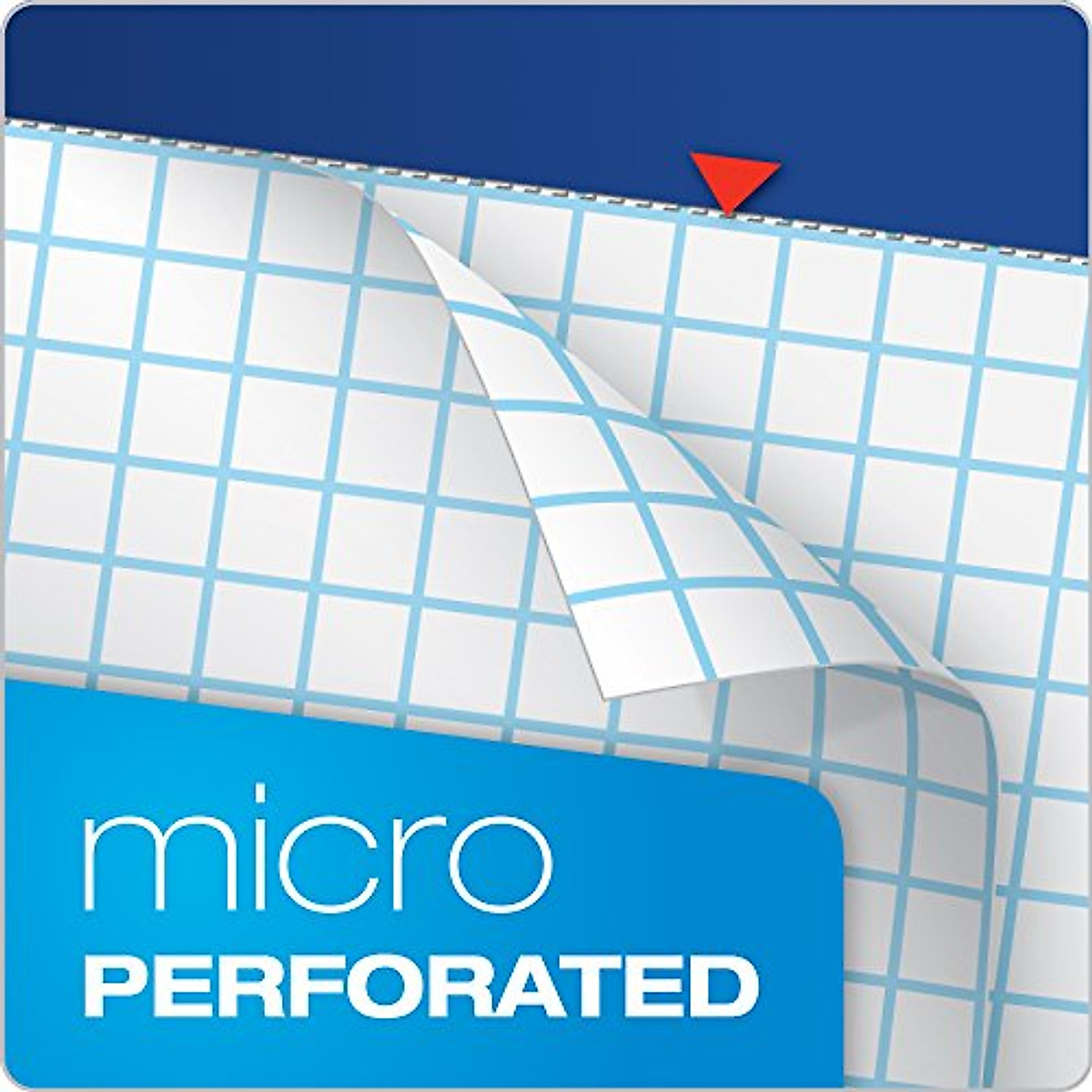 Ampad Evidence Quad Dual-Pad, Quadrille Rule, Letter Size (8.5 x 11.75), White, 100 Sheets per Pad (20-210)