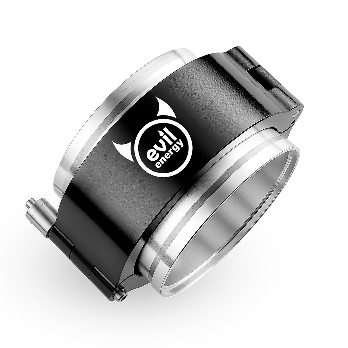 EVIL ENERGY V Band Aluminum, Quick Release V Band Clamp with Flange Intake Intercooler Pipe Clamp (1, 2.5")