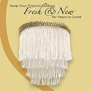 Trims by the Yard 6" Chainette Fringe Trim | Chocolate | (5 yard cut)